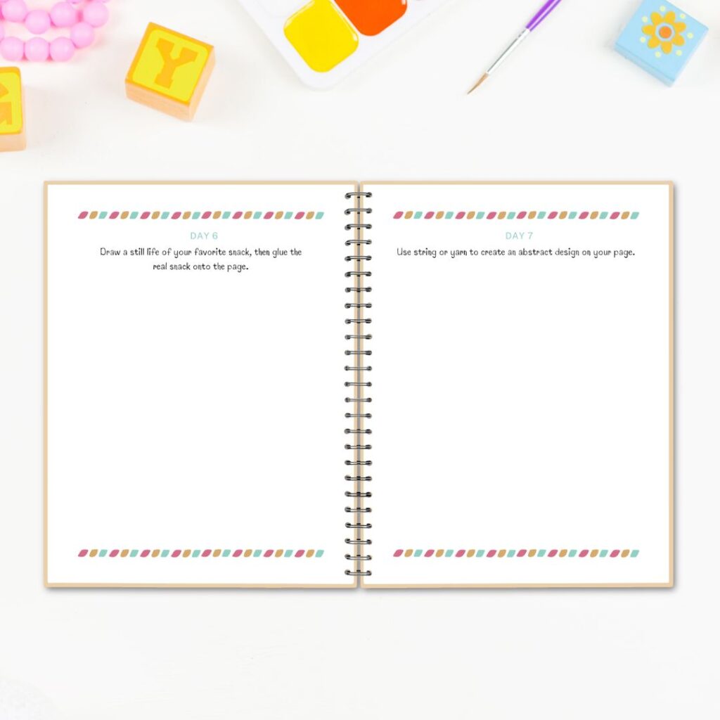 Creativity Bundle: Art and Writing Activity Pages for Kids - The Little ...