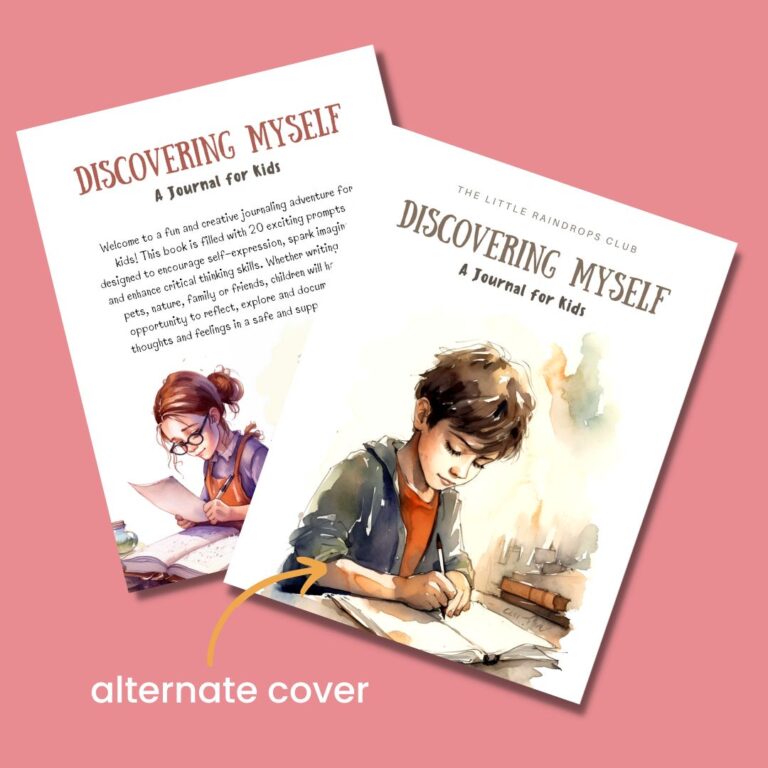 Discovering Myself: A Journal for Kids - The Little Raindrops Club