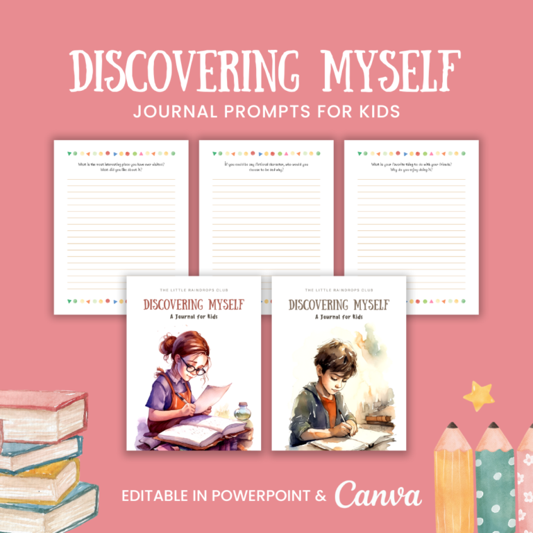 Growth Mindset Workbook for Kids and Affirmation Cards | The Little ...