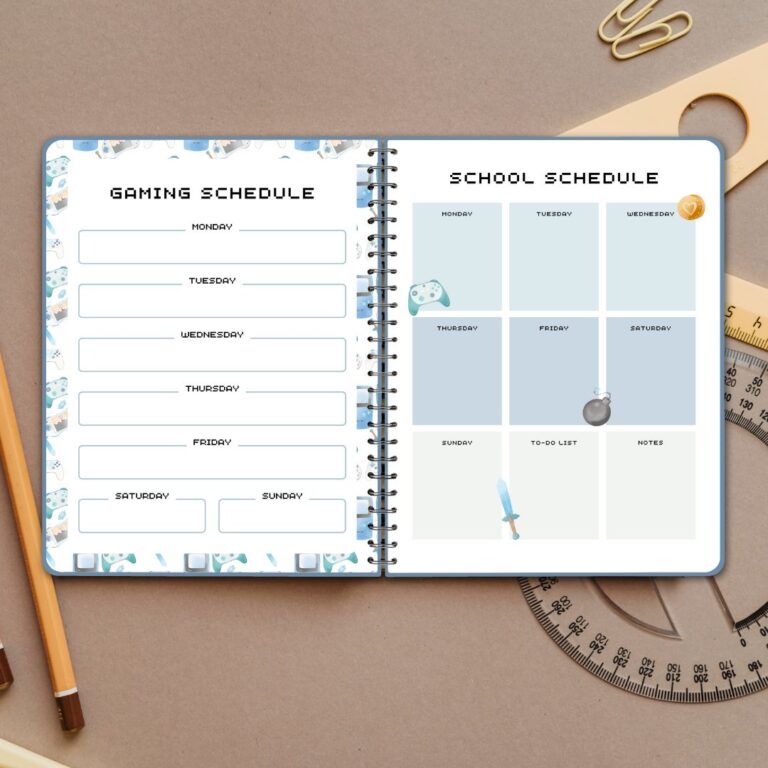 Gamer Notebook Set - The Little Raindrops Club