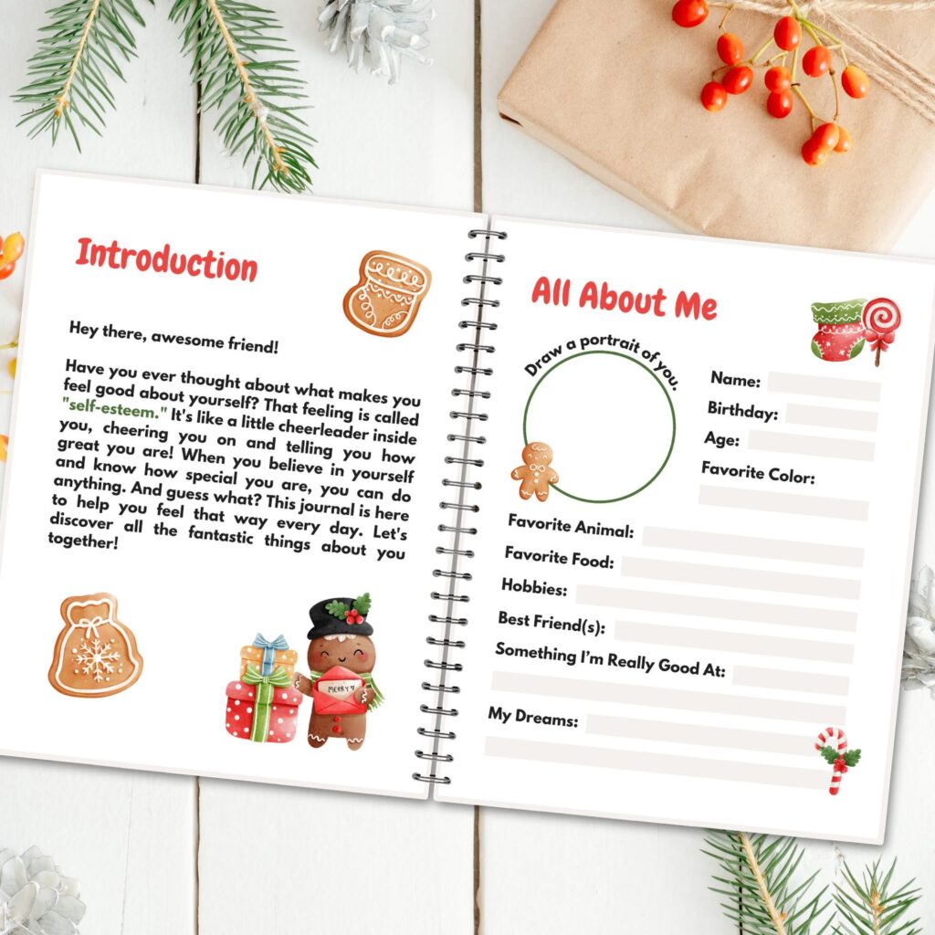 Self-Esteem Journal for Kids and Affirmations | The Little Raindrops Club