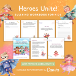 Bullying Workbook for Kids | Heroes Unite - The Little Raindrops Club