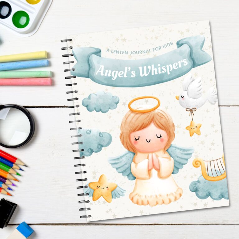 Lenten Journal for Kids and Prayer Cards | The Little Raindrops Club