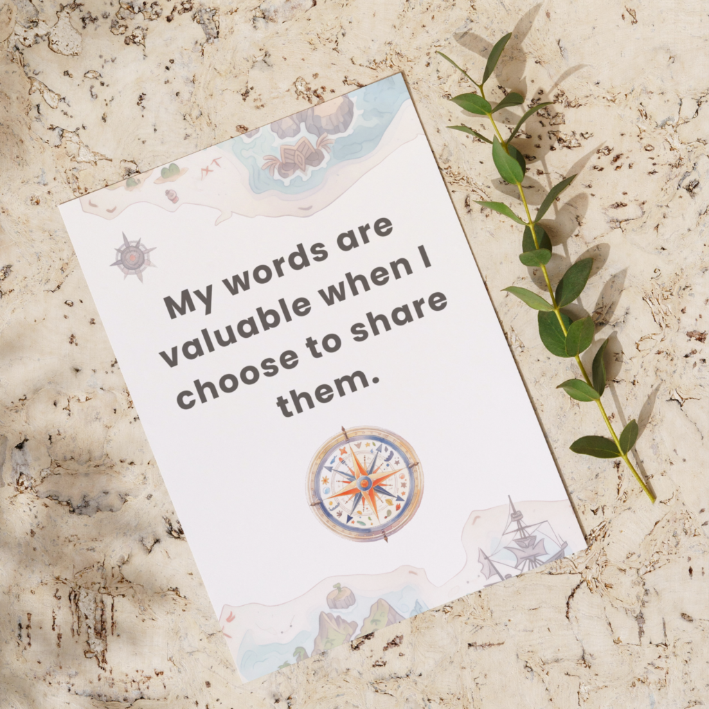 Introverted Kids Challenge and Affirmation Cards for Kids | The Little ...