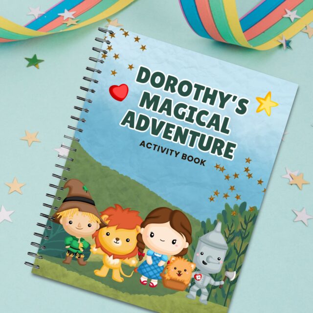 Dorothy's Magical Adventure Activity Book - The Little Raindrops Club