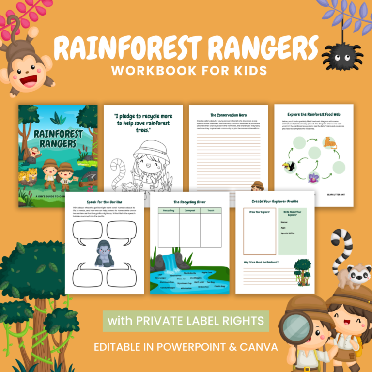 Growth Mindset Workbook for Kids and Affirmation Cards | The Little ...