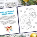 Nativity Activity Book for Kids - The Little Raindrops Club