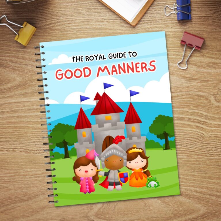 The Royal Guide to Good Manners Workbook - The Little Raindrops Club