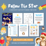Nativity Activity Book for Kids - The Little Raindrops Club